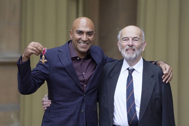‘Incredible feeling’ for blind travel pioneer as he becomes an OBE ... ‘Incredible feeling’ for blind travel pioneer as he becomes an OBE ...