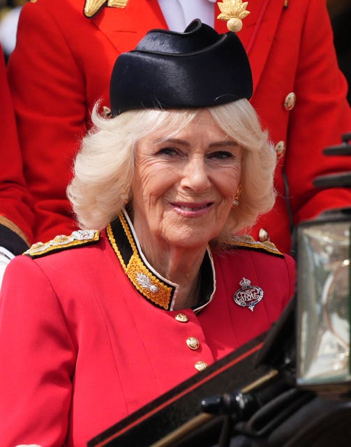 Red Arrows flypast for Trooping the Colour delights Prince Louis ...
