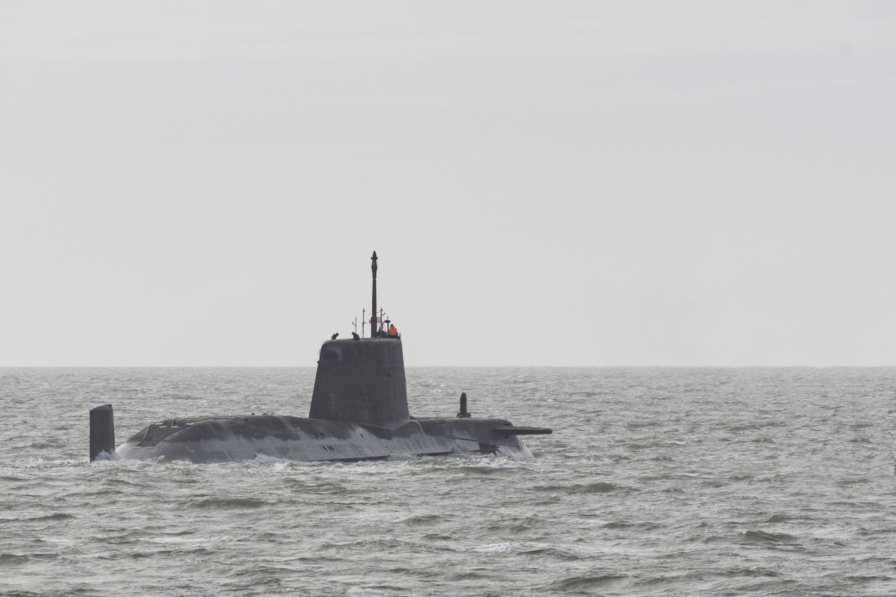 Submarine HMS Anson makes maiden journey | The Herald