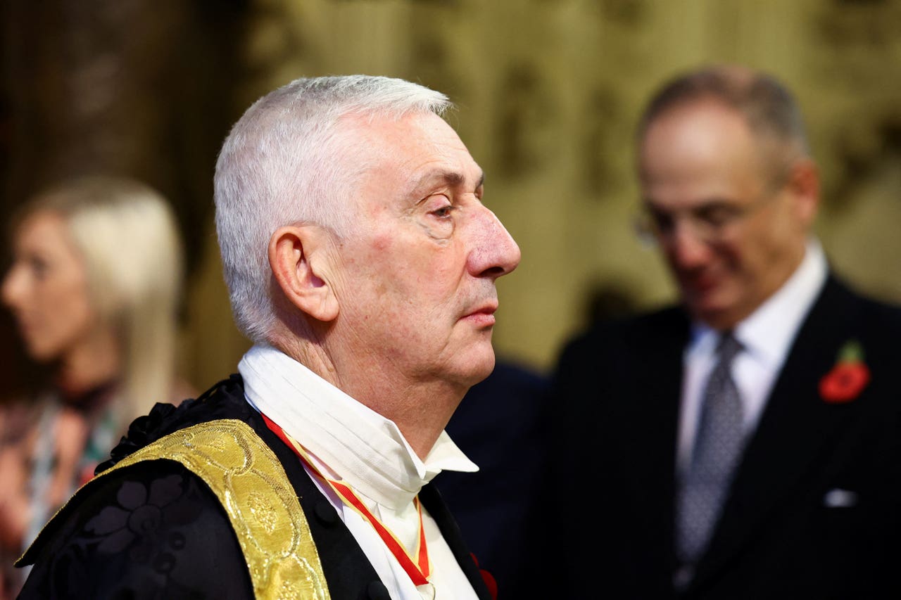 Sir Lindsay Hoyle announces the death of his father, former Labour MP ...