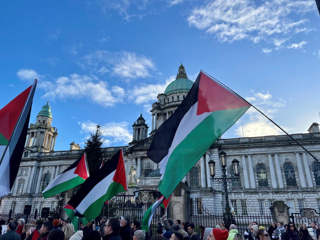 Hundreds Of Thousands Pro Palestine Marchers To Protest Near Israeli Embassy Wandsworth Times
