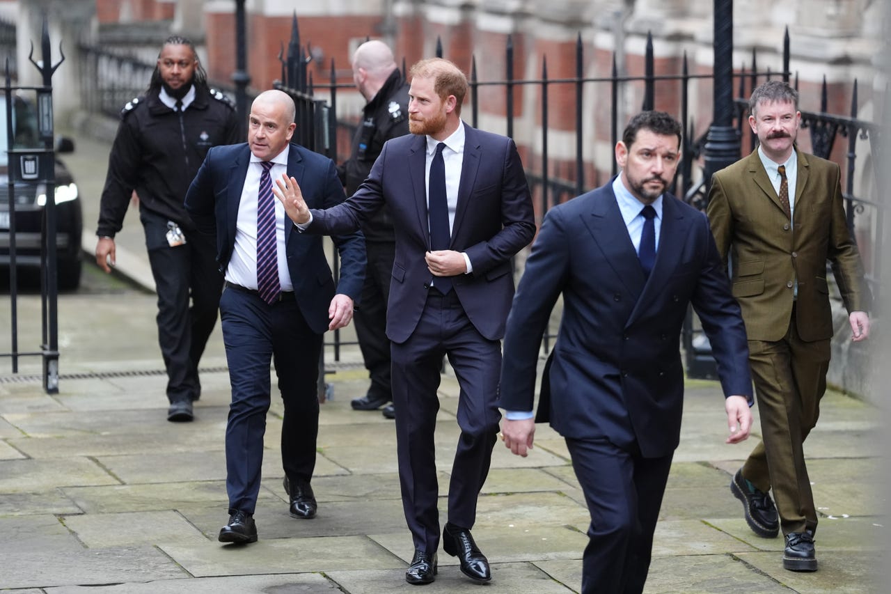 Harry says Daily Mail publisher’s alleged unlawful actions ‘deeply ...