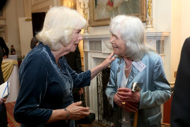 Dame Jilly Cooper died in hospital after fall at home, inquest told ...