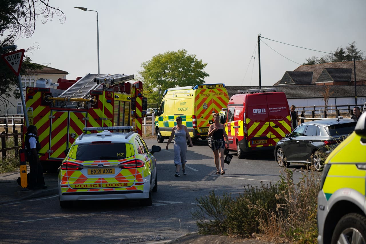 London Fire Brigade declares major incident amid ‘huge surge’ in blazes ...