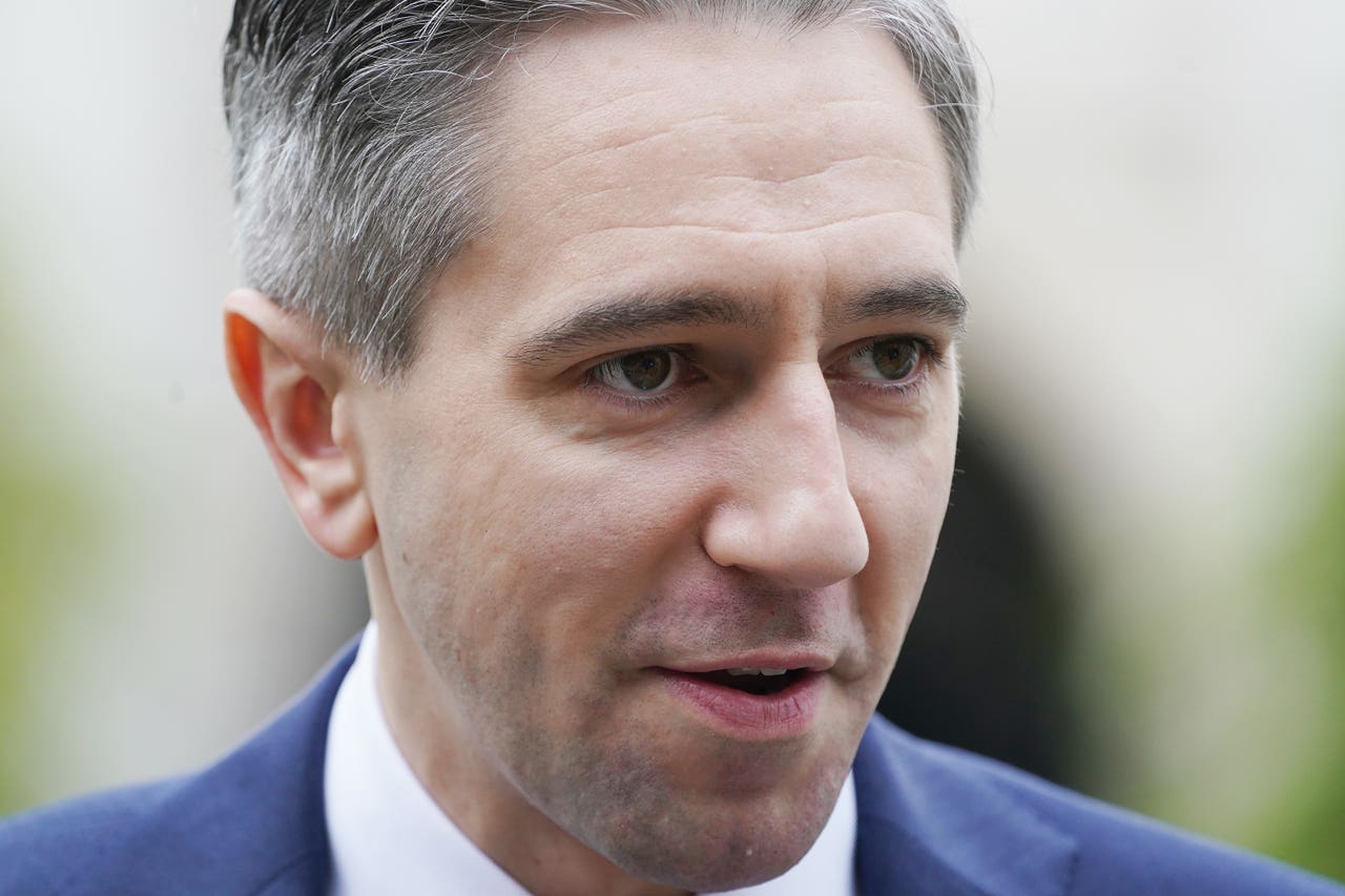 Harris expresses ‘disgust’ at Irish tricolour flown during attacks on ...