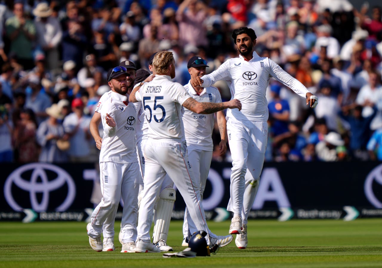 Charles hails conclusion of Lord’s Test as he meets Indian cricket team ...