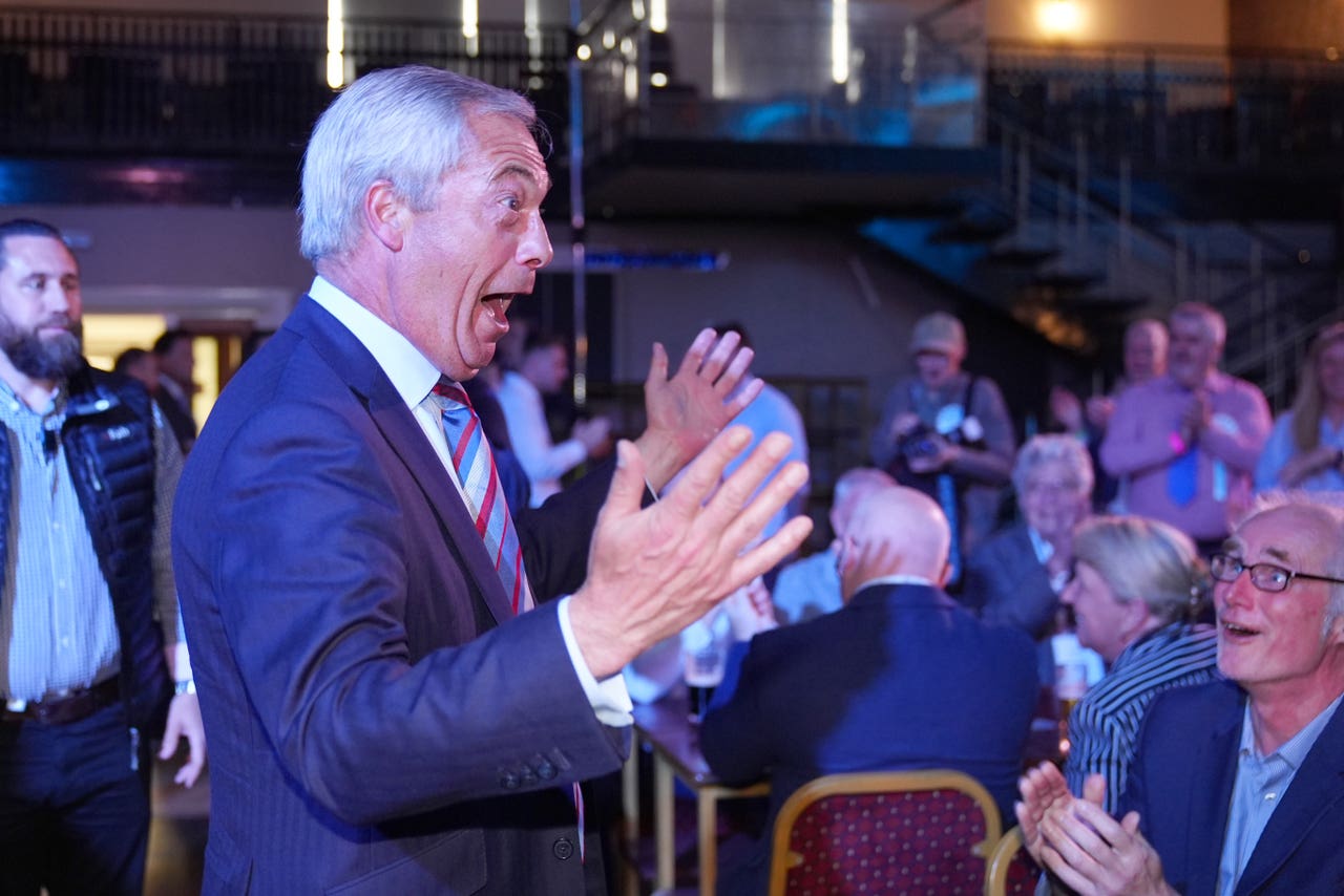 Farage: Reform UK has ‘supplanted’ Tories after local elections sweep ...
