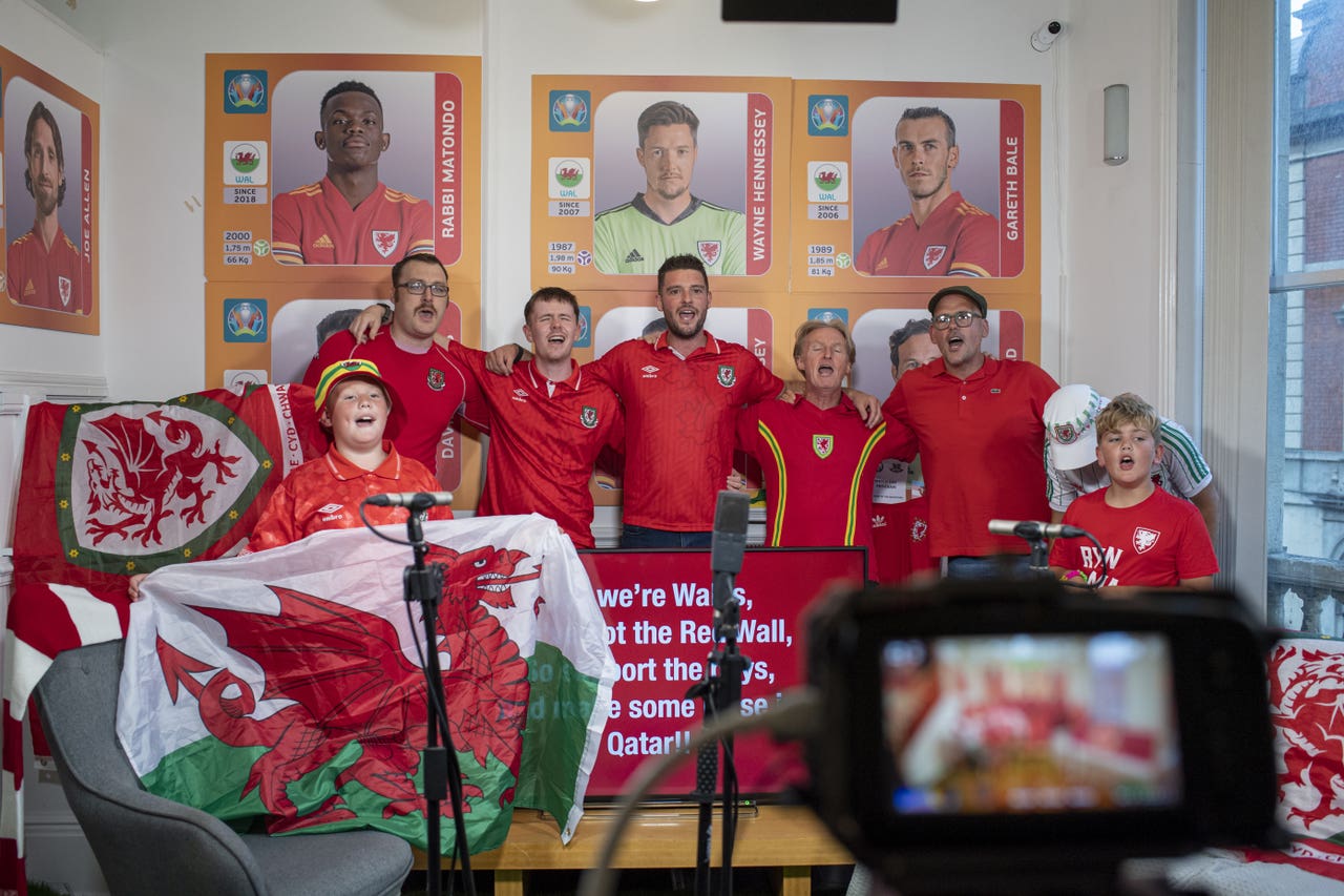 Wales football fans’ charity World Cup song We’ve Got The Red Wall ...