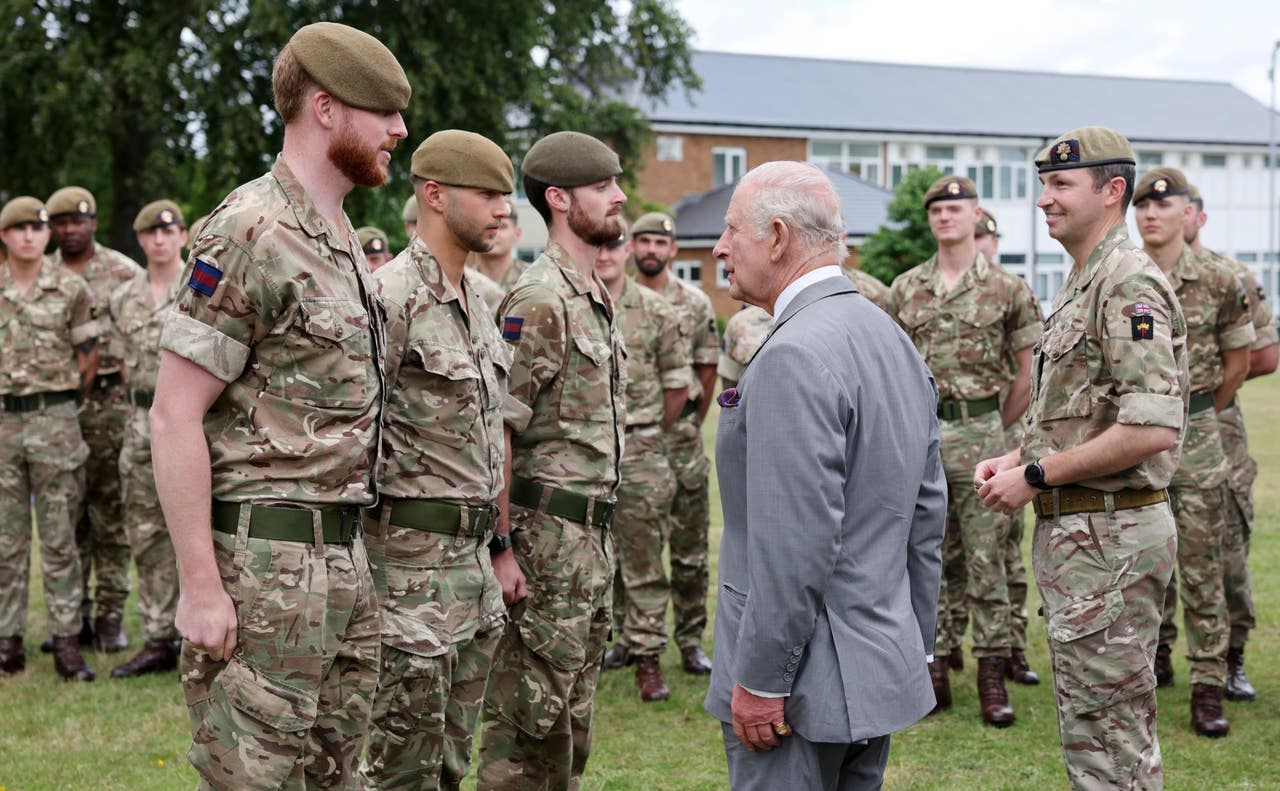 No drinking tonight, jokes King to Grenadier Guards ahead of Trooping ...