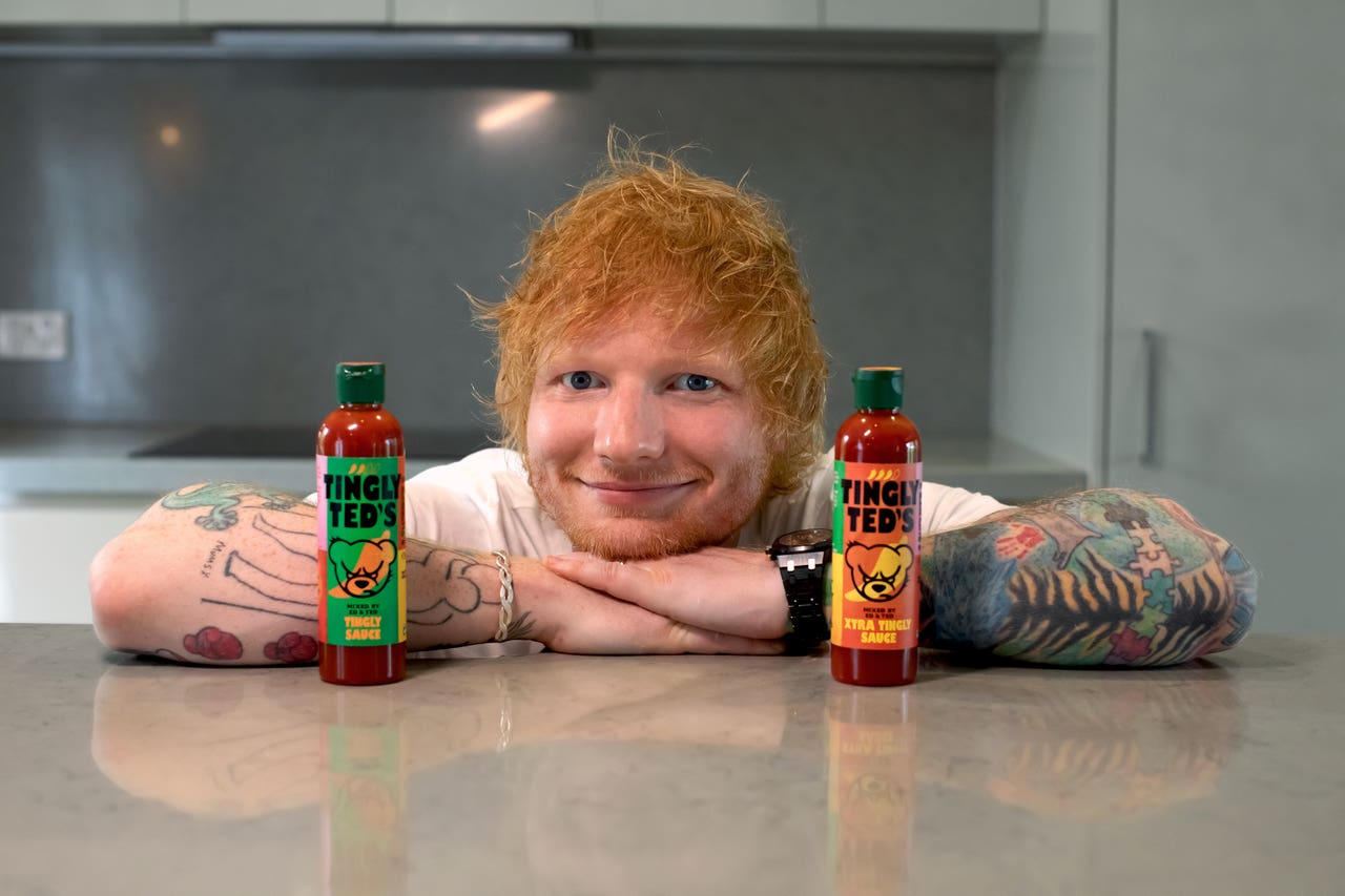 Ed Sheeran expands hot sauce line with biltong protein snack | Bradford ...