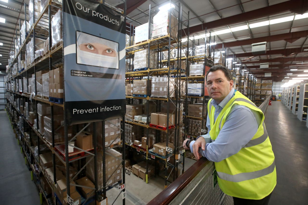 NHS warehouse coping well despite ‘explosion’ in demand, says director ...