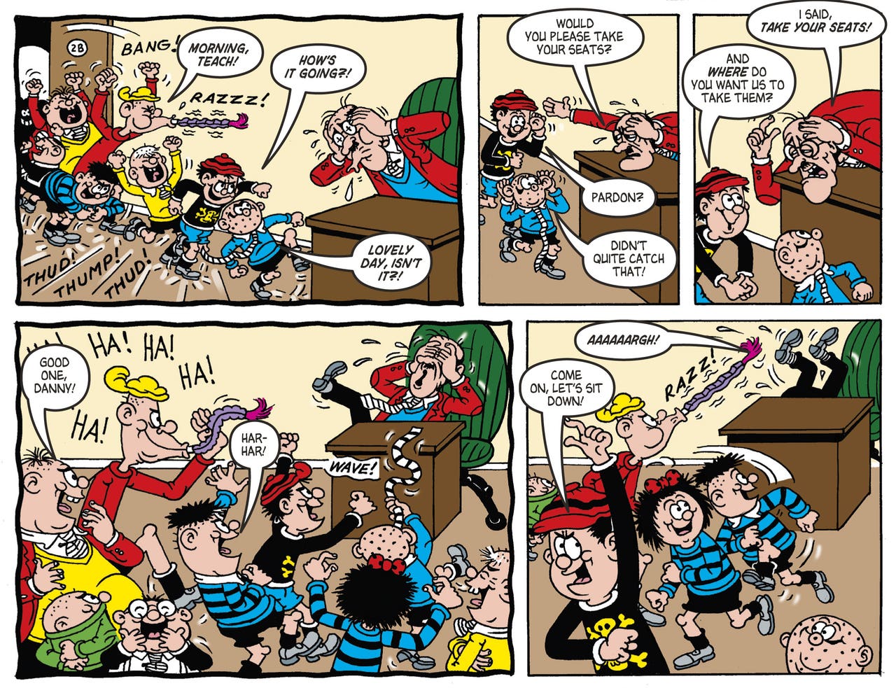Beano cartoonist behind The Bash Street Kids dies aged 89 | Great ...