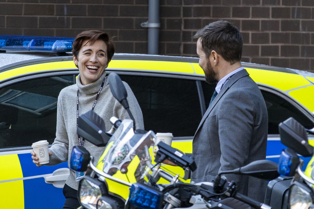 Vicky McClure, Martin Compston and Adrian Dunbar film Line Of Duty in ...
