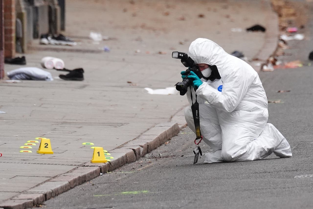 Counter terrorism officers assisting investigation after pedestrians ...