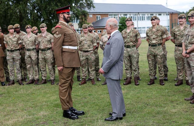 No drinking tonight, jokes King to Grenadier Guards ahead of Trooping ...