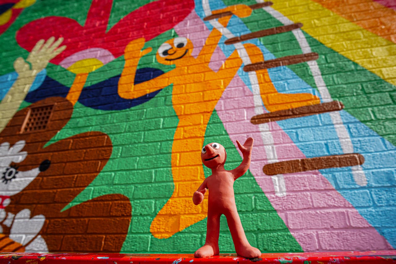 Mural celebrating Aardman characters unveiled | Forestry Journal