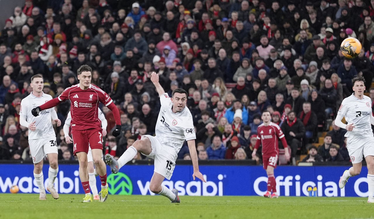 Liverpool survive bizarre Dominik Szoboszlai error to defeat plucky ...