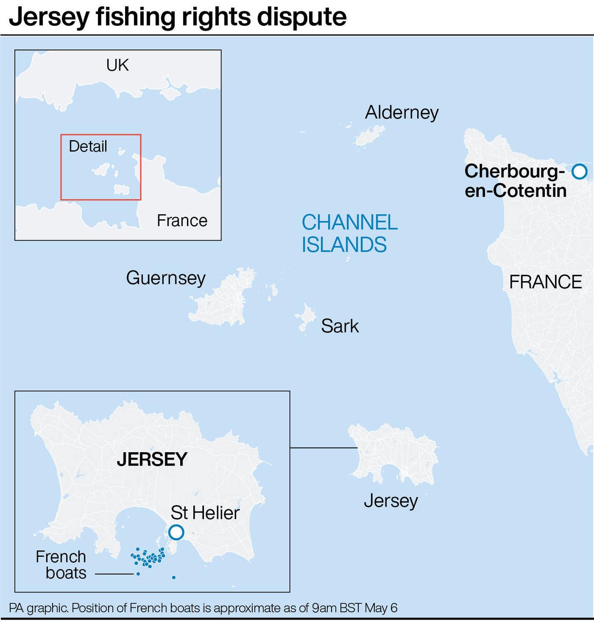 Brussels issues warning to Britain in Jersey fisheries stand-off | News ...