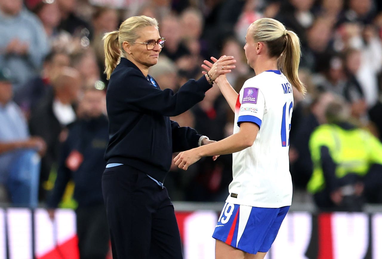 Sarina Wiegman confident despite England heading to World Cup play-offs ...