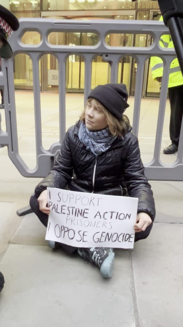 Greta Thunberg arrested at protest supporting Palestine Action hunger ...