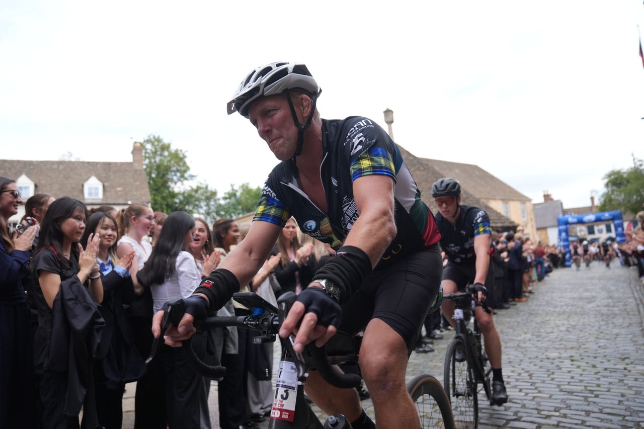 It was a joy to reunite with teammates on MND charity cycle – Lewis ...
