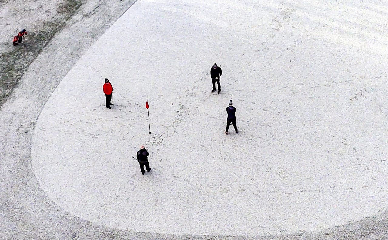 Schools closed and flights cancelled as warnings for snow and ice in ...