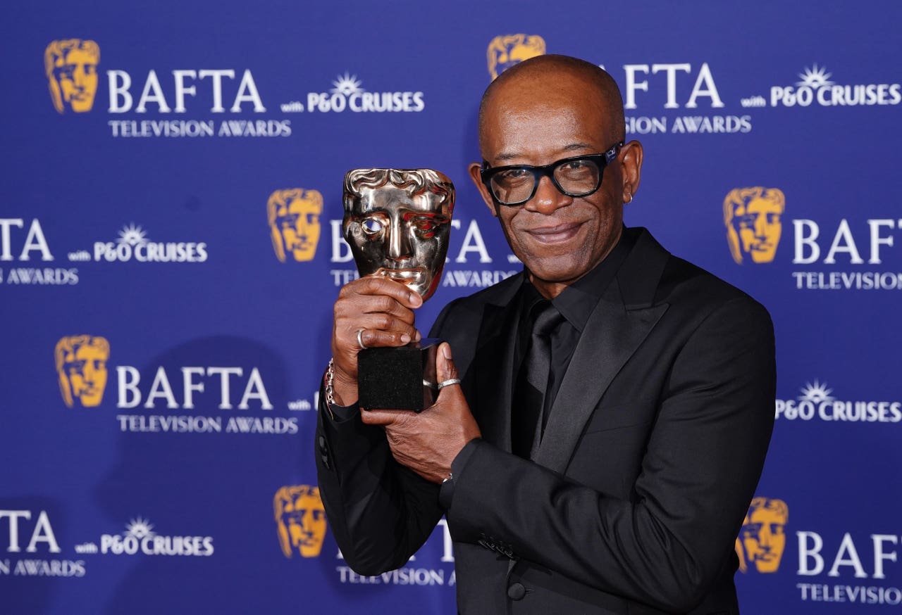 Lennie James says he stopped talking when he was a child after his ...