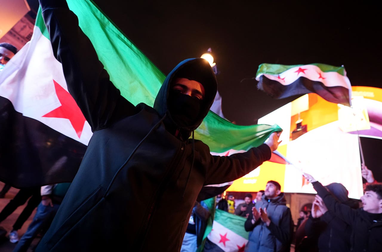 Syrians gather in London to celebrate fall of Assad regime | The National