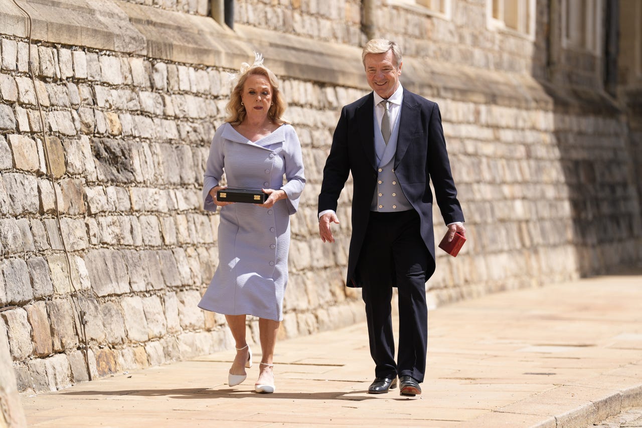 Torvill and Dean celebrate retirement with honours from King | This Is ...