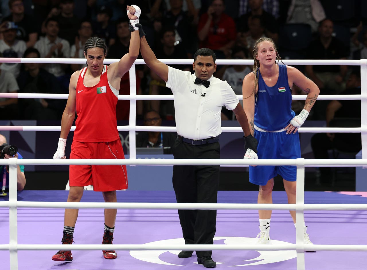 Hungary boxer Anna Luca Hamori ‘proud’ after defeat to Imane Khelif ...
