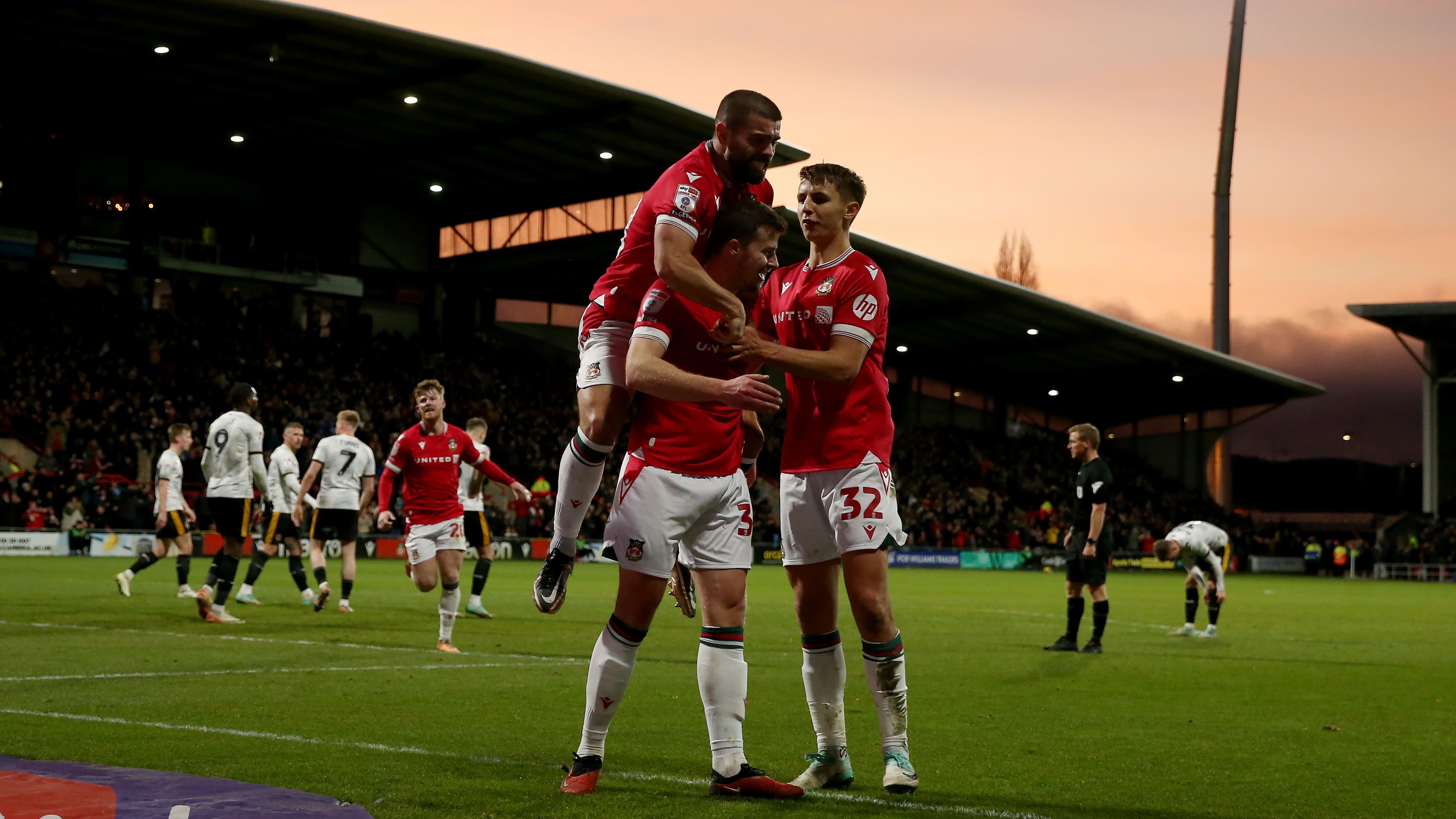 Wrexham 2-0 Newport: Hosts claim Welsh derby bragging rights | LiveScore