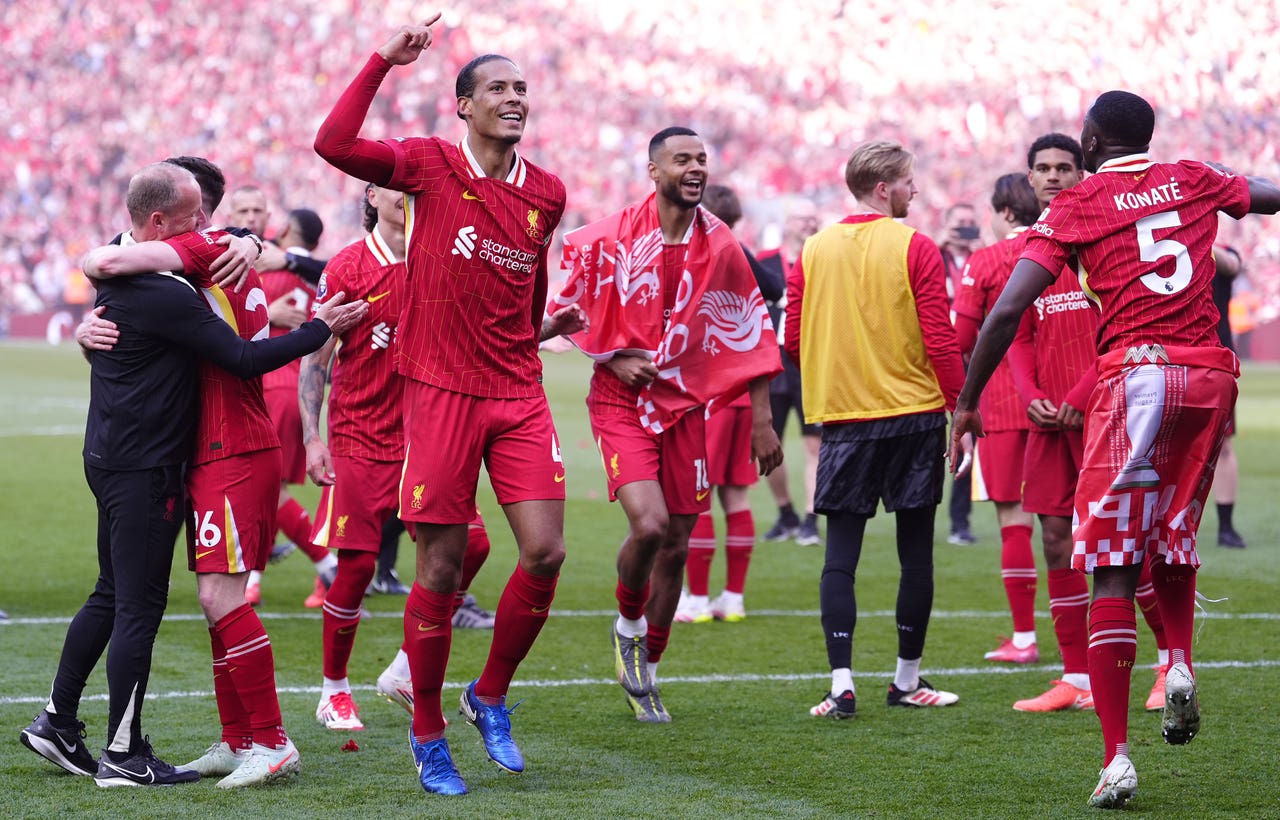 Liverpool secure Premier League title with crushing win against ...