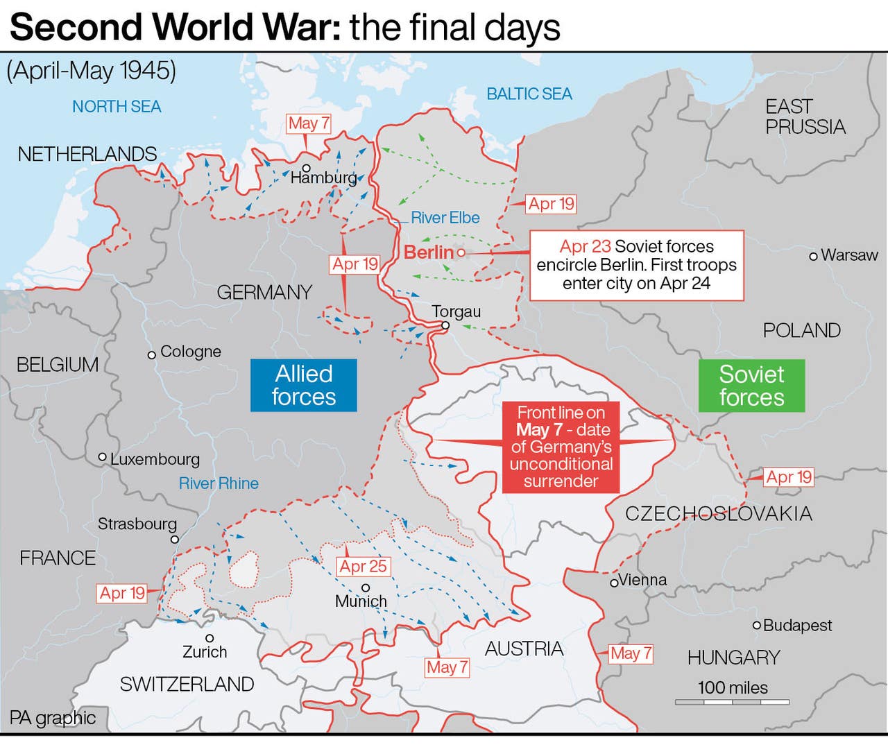 From D-Day to VE Day – the final 336 days of World War Two in Europe ...