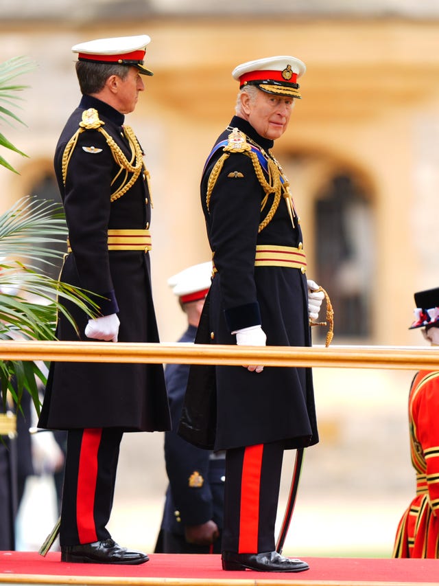 King tells Royal Marines of his ‘profound shock’ over helicopter ...