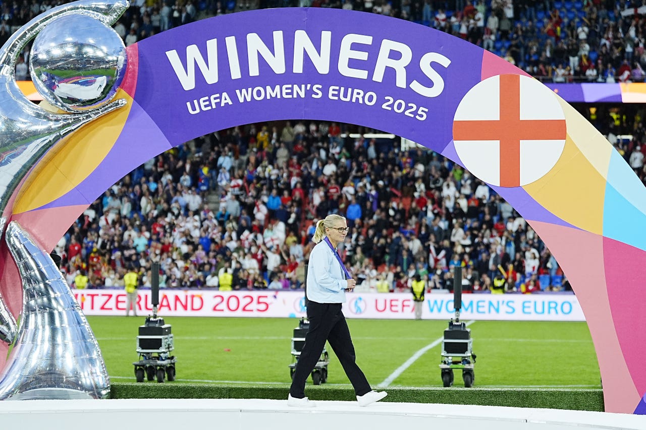 Sarina Wiegman to keep on dancing after ‘chaotic and ridiculous’ Euro ...