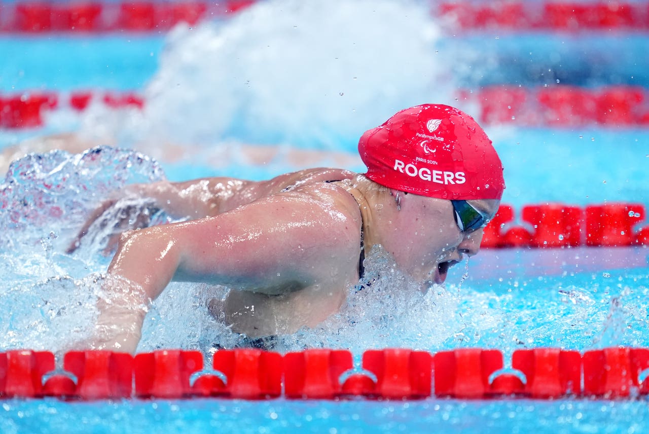 Faye Rogers completes journey as Olympic hopeful to Paralympic swimming ...