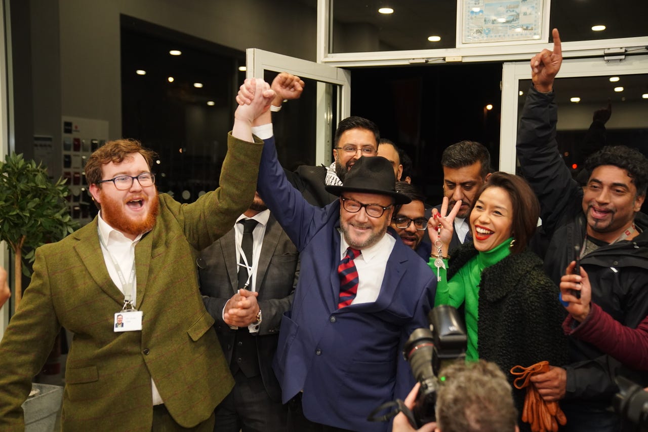 Labour ‘apologises to the people of Rochdale’ after George Galloway ...