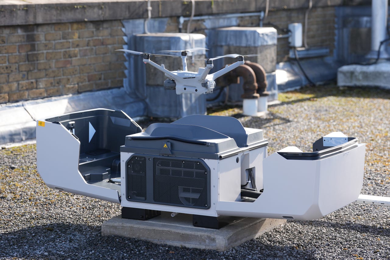 Drones to be launched remotely to support police officers in London ...