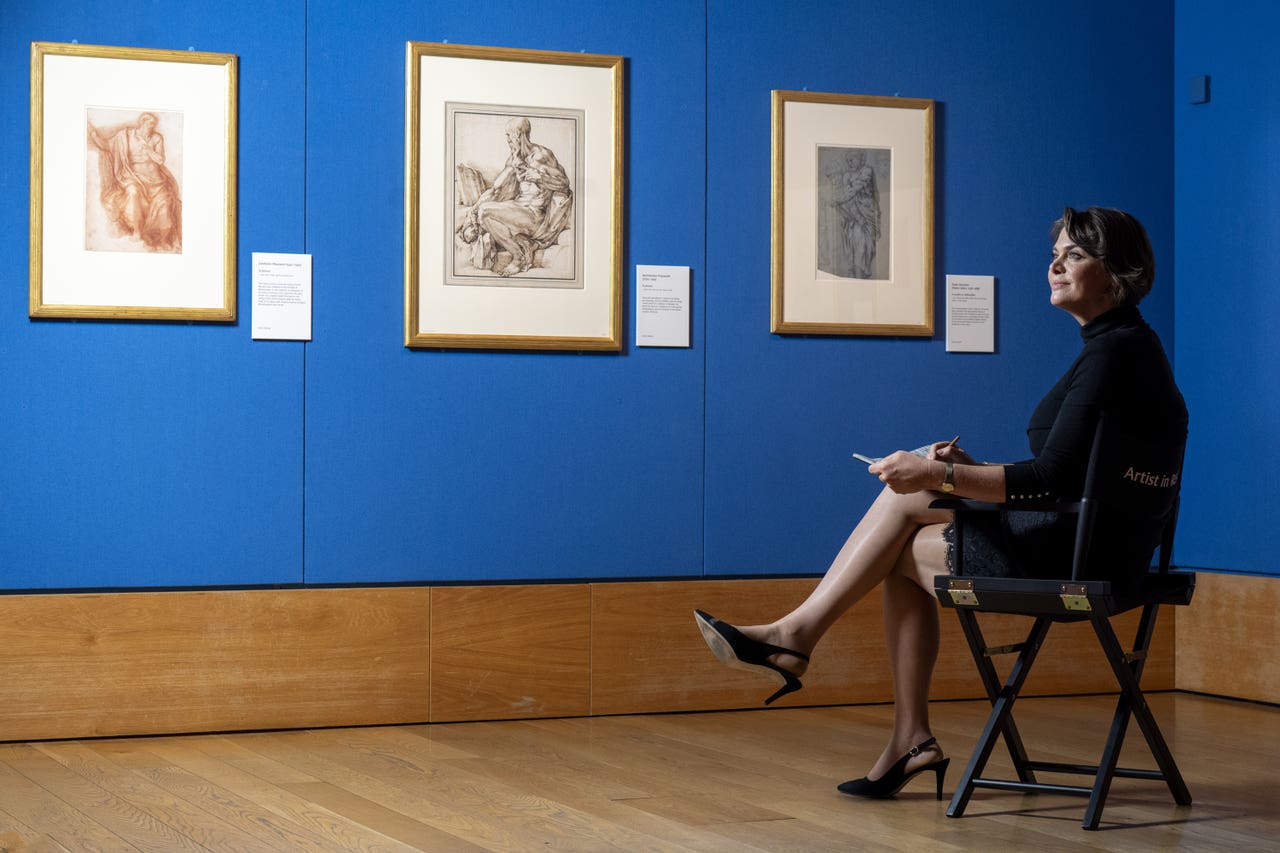 Da Vinci and Michelangelo drawings go on display in Scotland for first ...