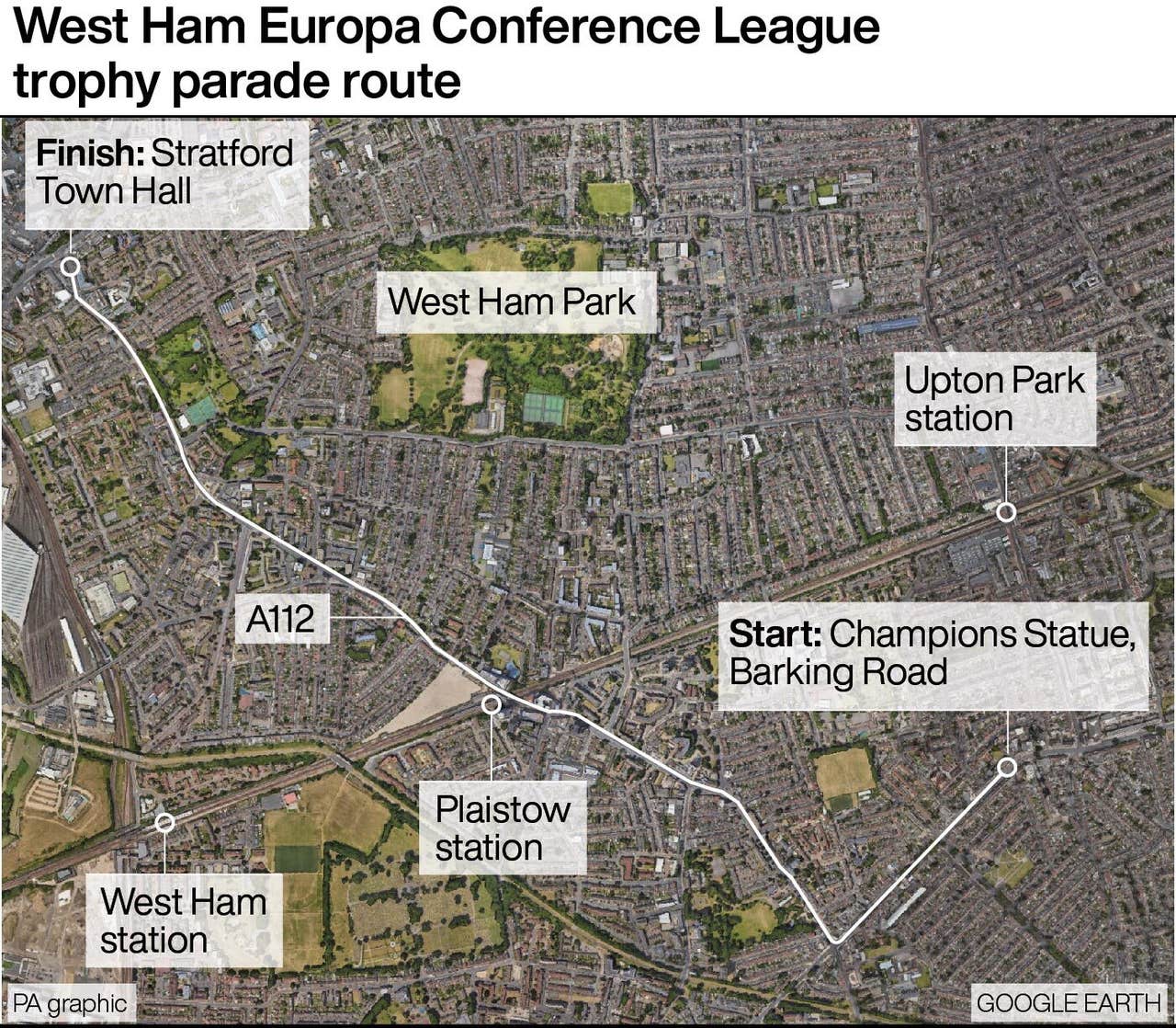 West Ham to stage victory parade after Europa Conference League win ...