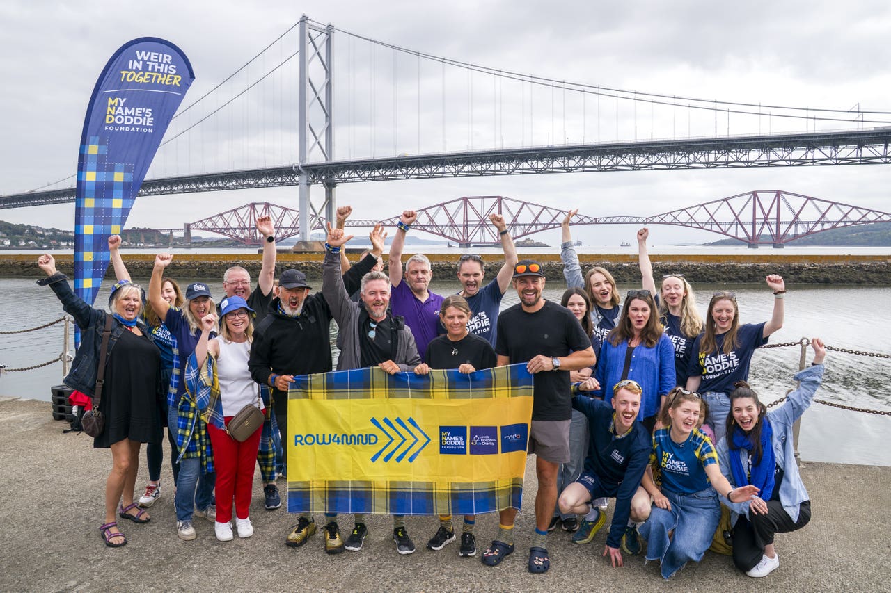 Charity rowers MP mistook for migrants complete first leg of journey ...