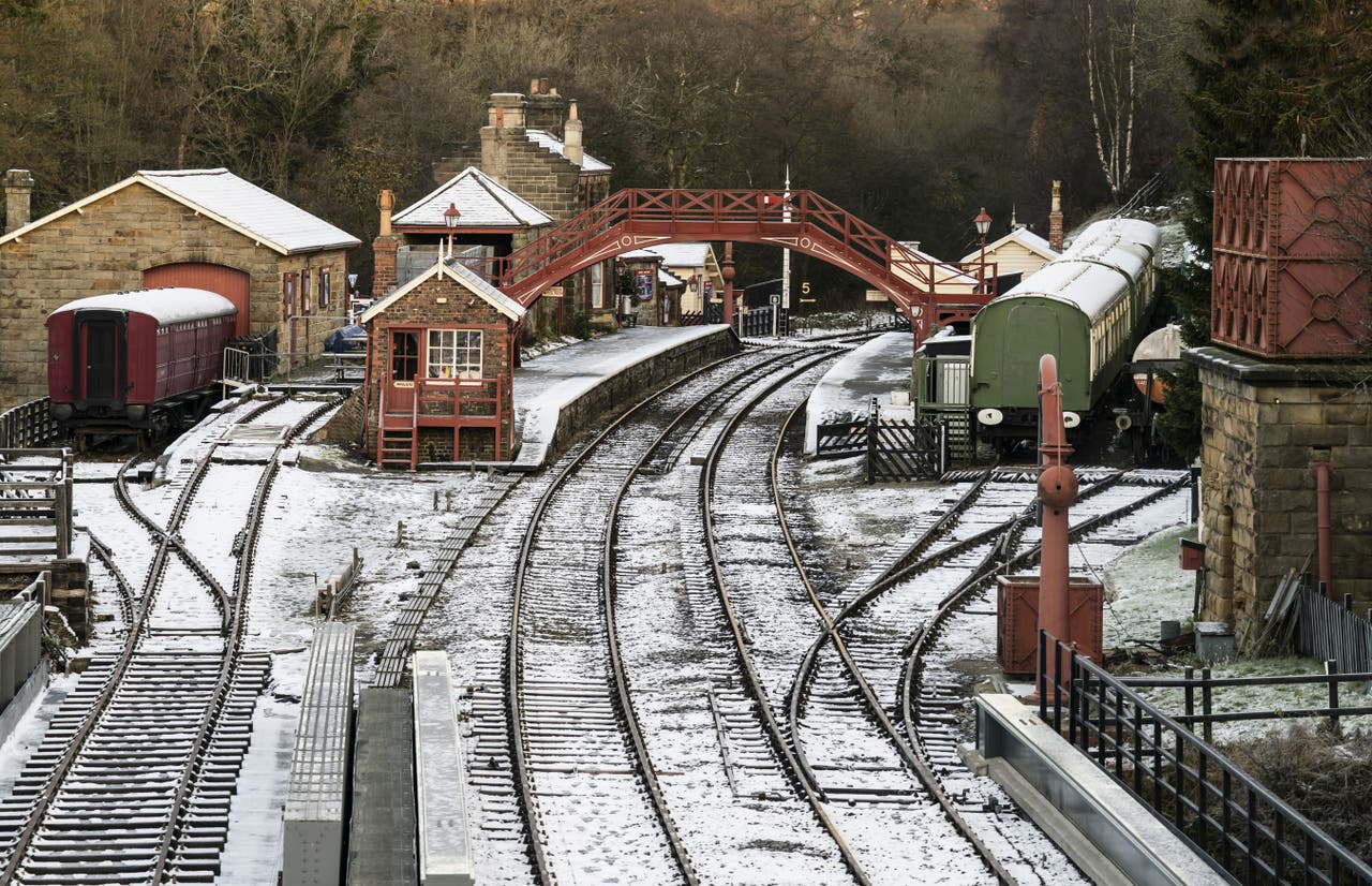 In Pictures: Winter Cold Snap Comes to Britain
