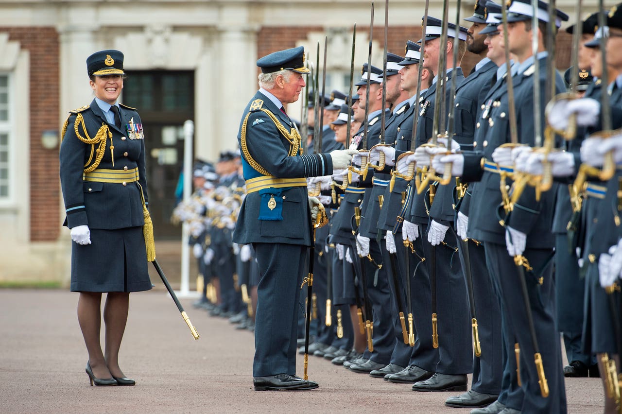 Charles attends socially distanced RAF graduation ceremony | In Cumbria