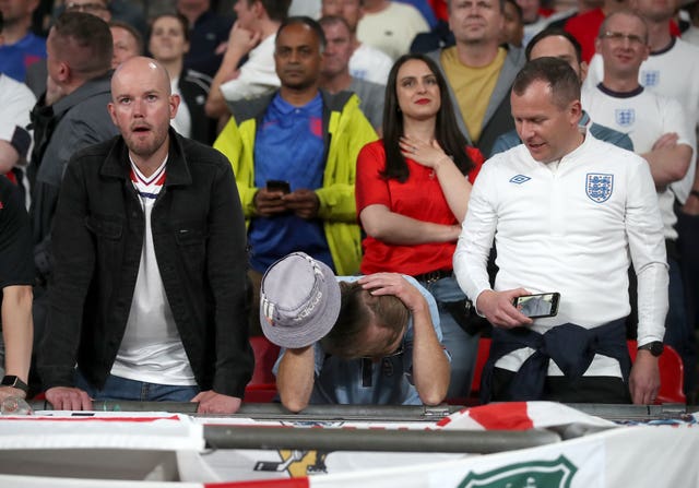 ‘A horrible way to end it’ – England fans despair after crushing ...