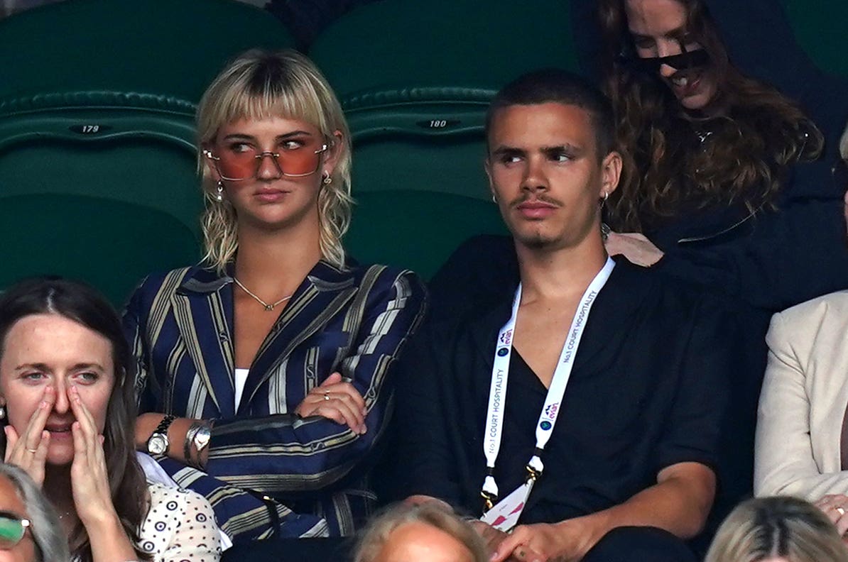 Romeo Beckham and Mia Regan announce split after five years together ...