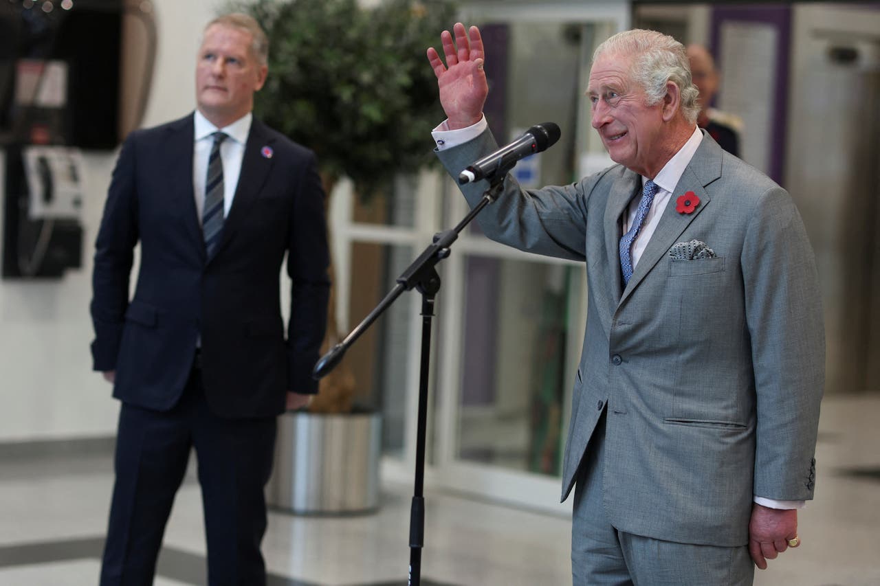 King thanks Morrisons staff on tour of supermarket giant’s HQ in Yorkshire