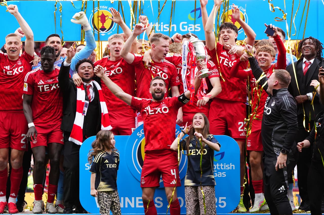 Jimmy Thelin proud to put ‘a smile on the city’ as Aberdeen lift ...
