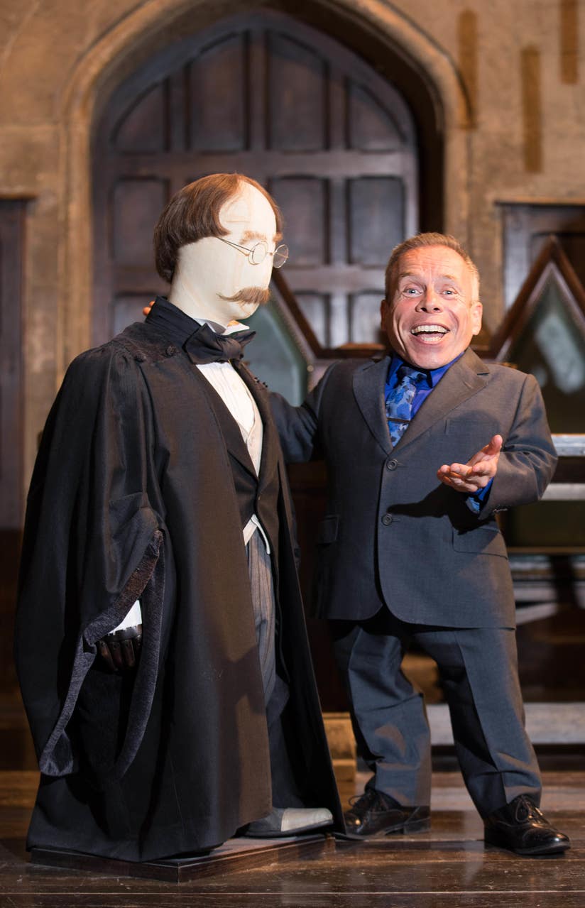 Warwick Davis found out about his Bafta fellowship award while ‘on the toilet’ | The Mail