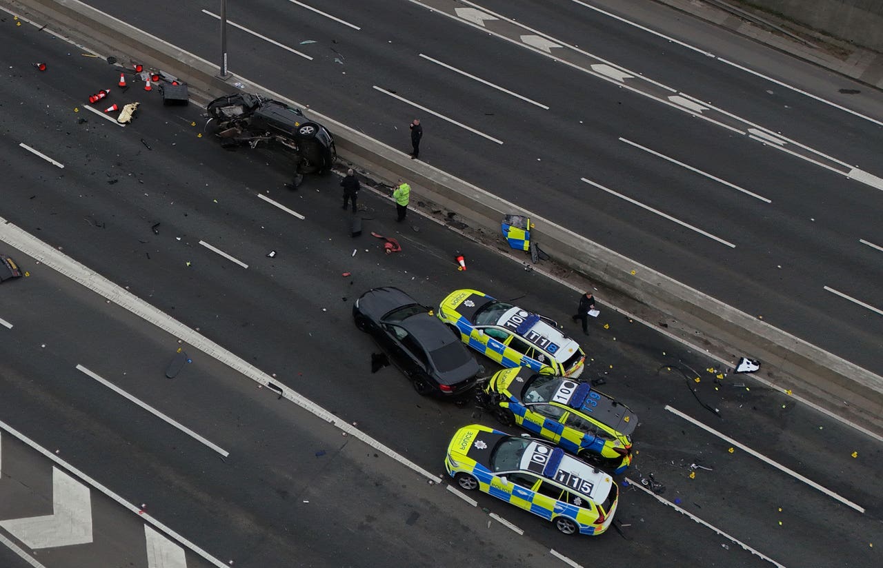 Man who admitted A1 police pursuit crash charge drove to work two days ...