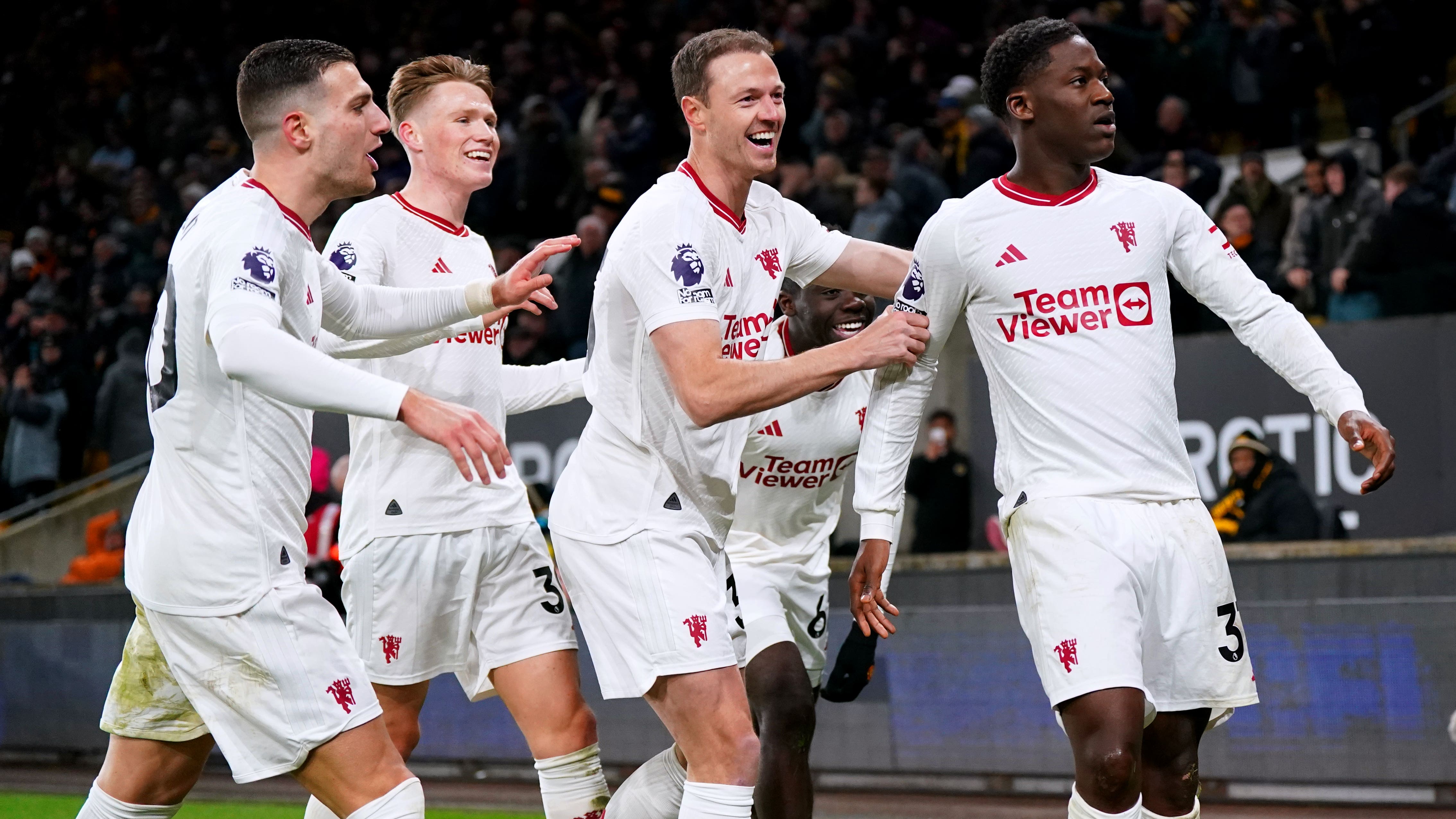 Wolves 3-4 Manchester United: Kobbie Mainoo wins it for United | LiveScore